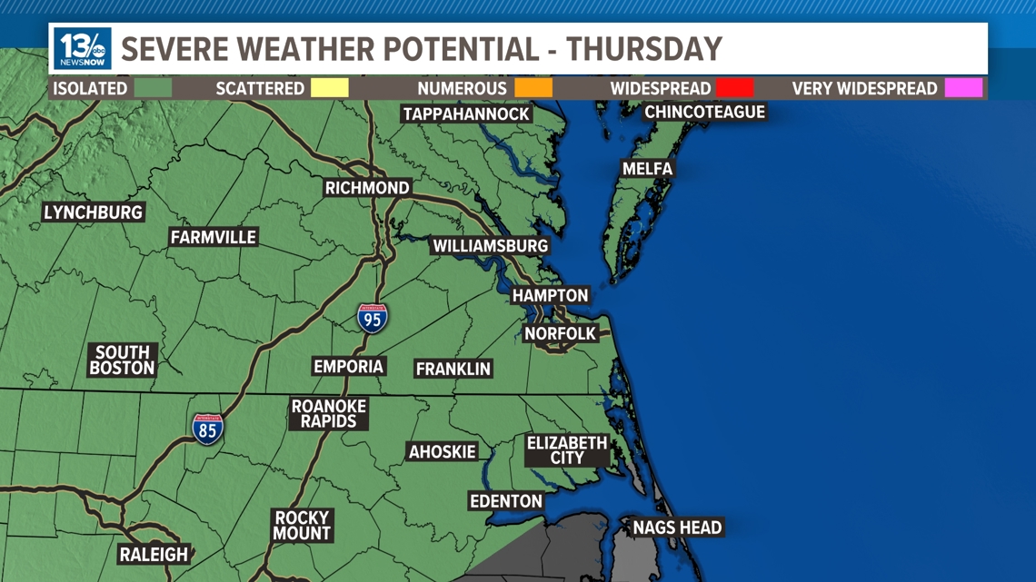 Hampton Roads, Virginia Weather Forecast | 13newsnow.com