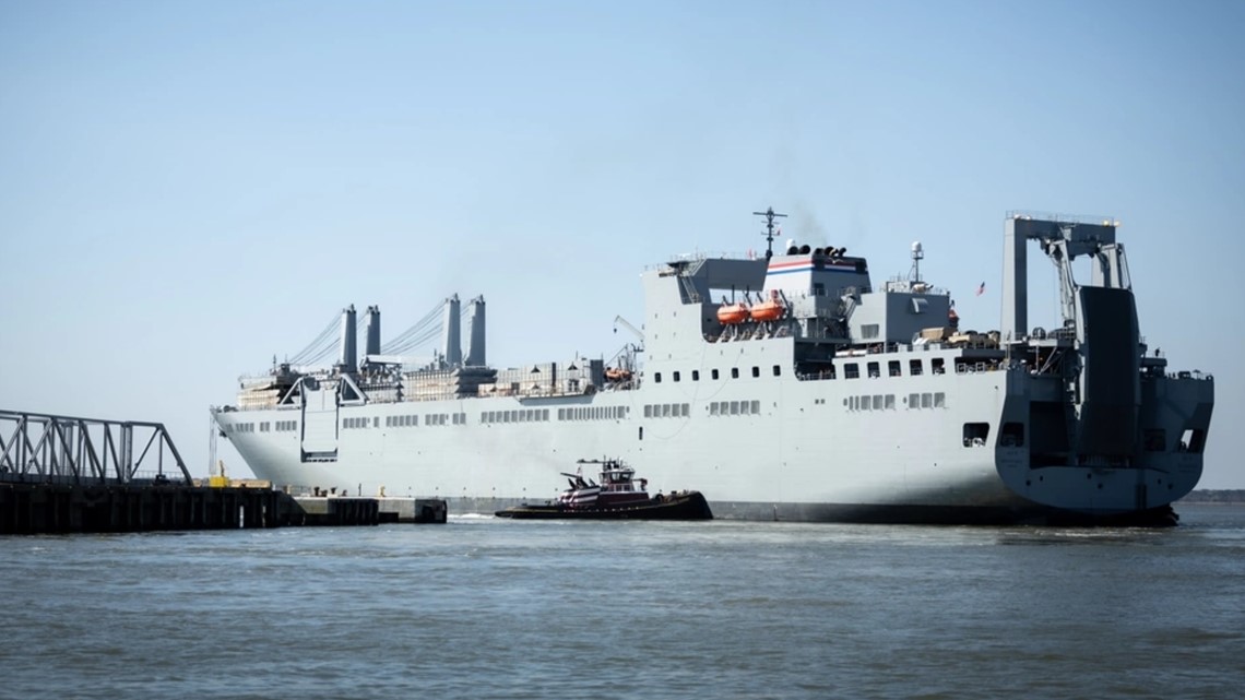 US mission to build aid causeway in Gaza continues | 13newsnow.com