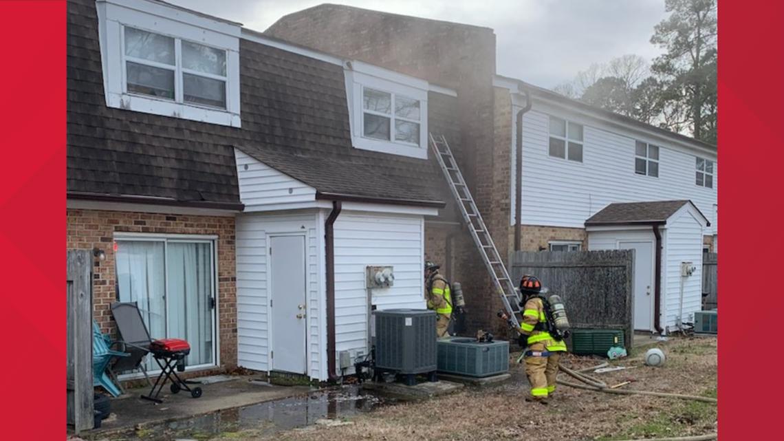 Charcoal mishap leads to Sunday night blaze in Virginia Beach ...