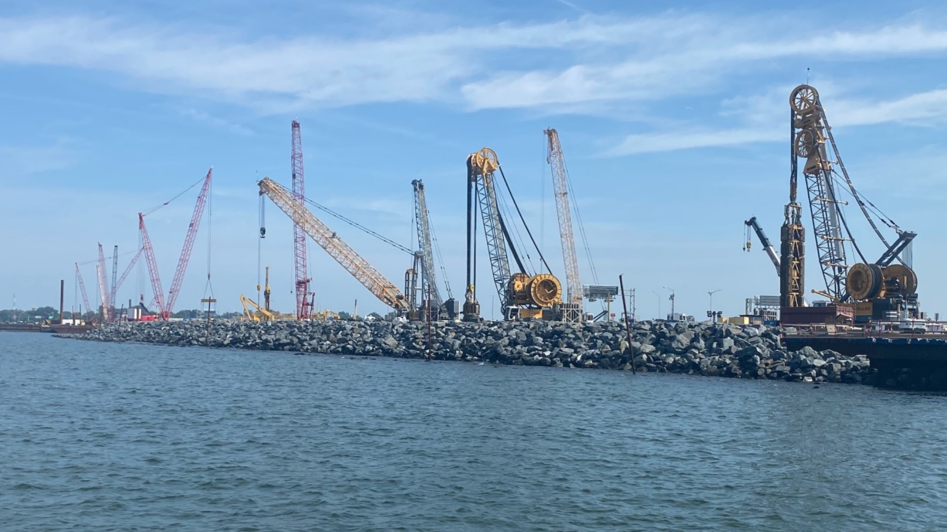Crews make progress on HRBT Expansion Project | 13newsnow.com