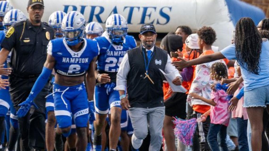 Hampton's Trent Boykin no longer interim football coach, will take the ...