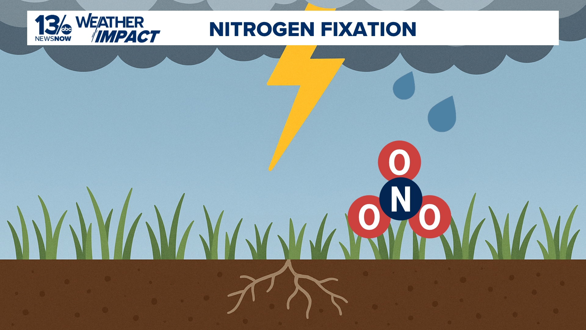 How lightning fertilizes soil with atmospheric nitrogen fixation ...