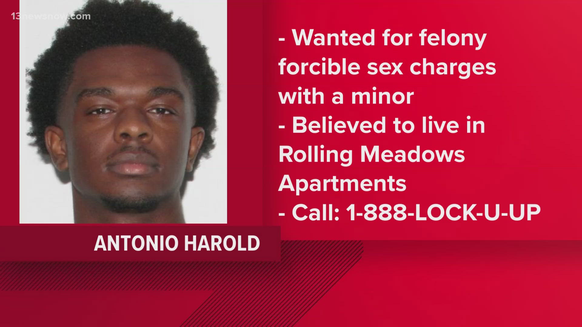 James City police seek 'armed and dangerous' suspect on felony sex ...