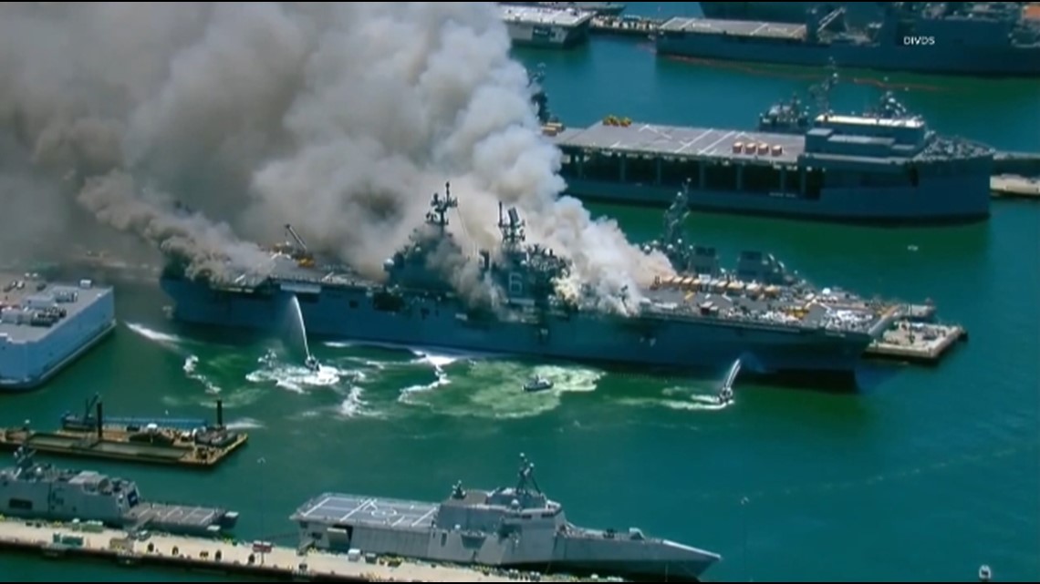 GAO: Vast majority of Navy ship fires go unreported | 13newsnow.com