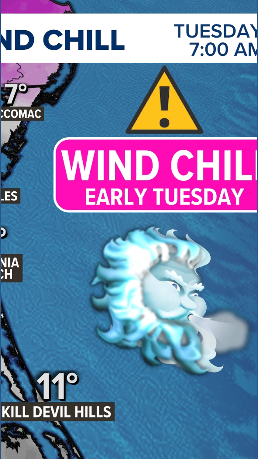 Weather Impact Alert: Dangerous cold to grip Virginia with biting wind ...