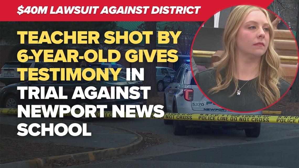 Teacher shot by 6-year-old faces school district in $40M lawsuit | Abby ...