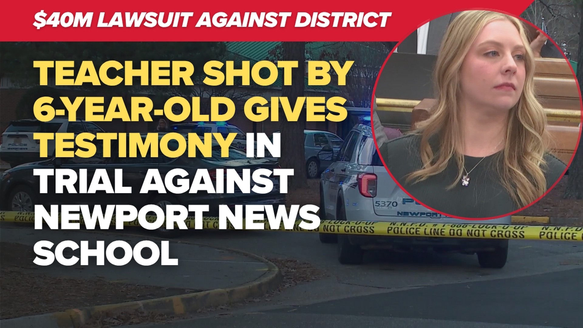 Teacher shot by 6-year-old faces school district in $40M lawsuit | Abby ...