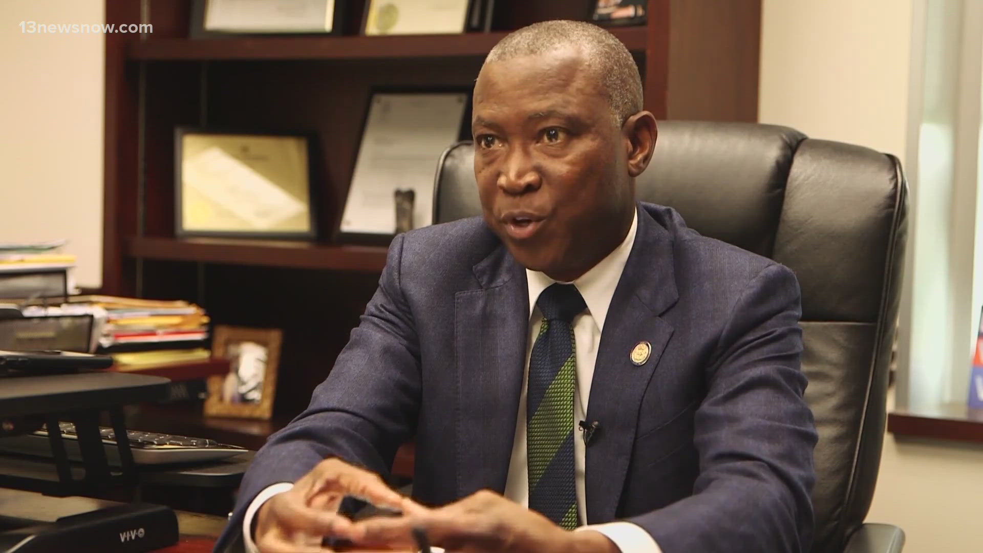 Del. Don Scott said he wasn't allowed to speak at an event at Virginia ...