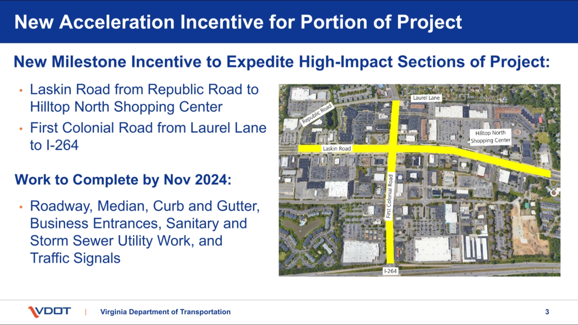 'We're near the finish line' | Virginia Beach updates on Laskin Road ...