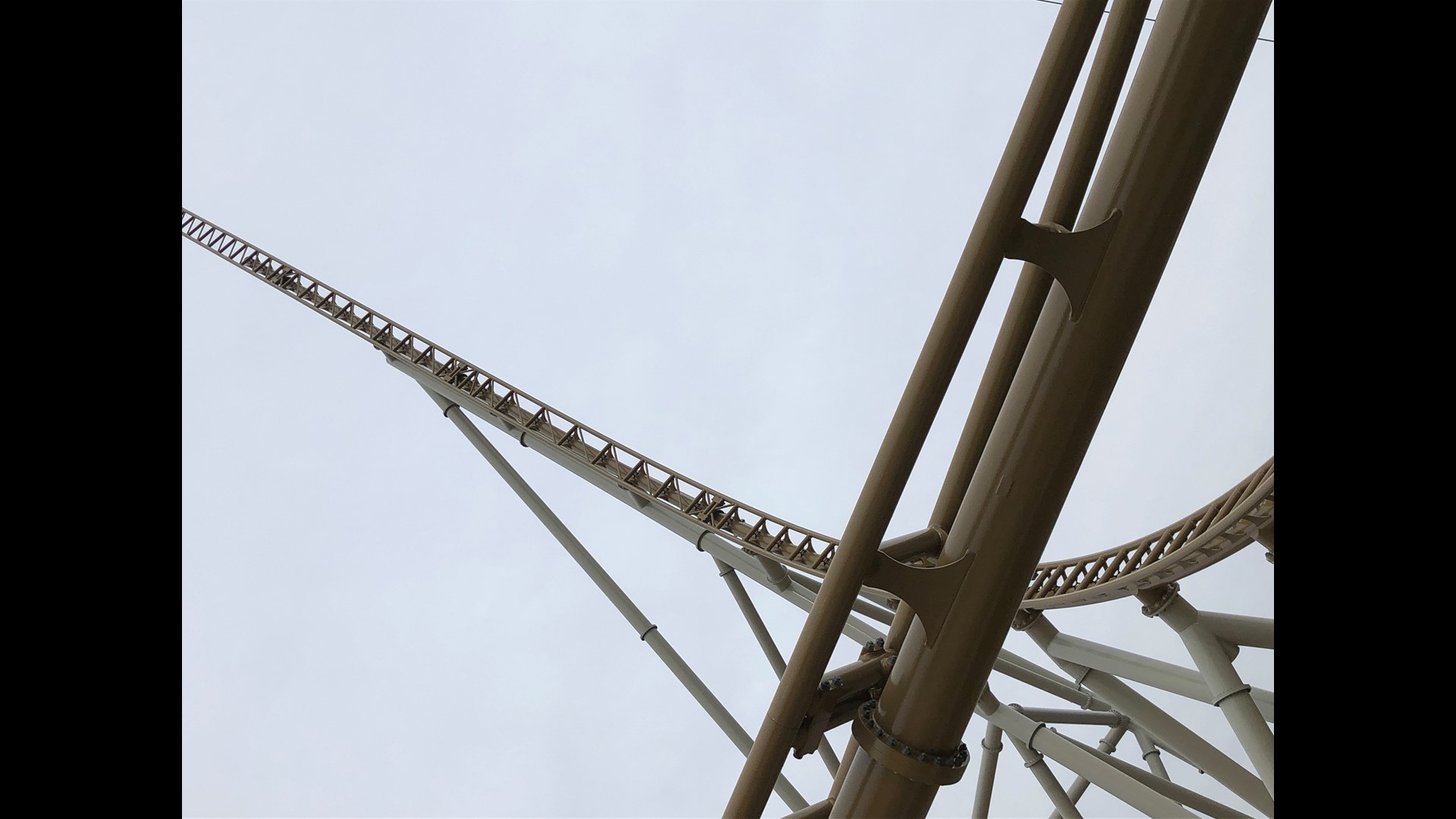 Pantheon roller coaster update from Busch Gardens Williamsburg ...