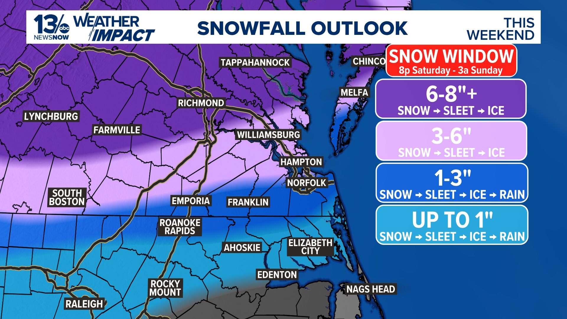 Preparations underway ahead of weekend winter storm | 13newsnow.com