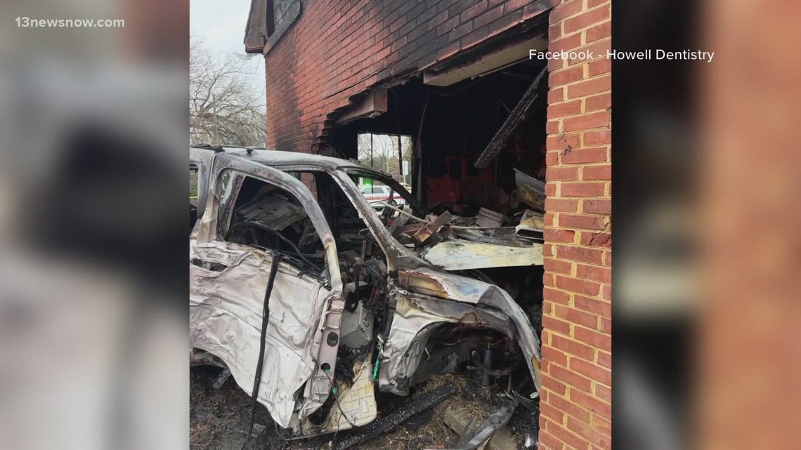 Suffolk woman rescues driver from burning SUV on Christmas morning ...