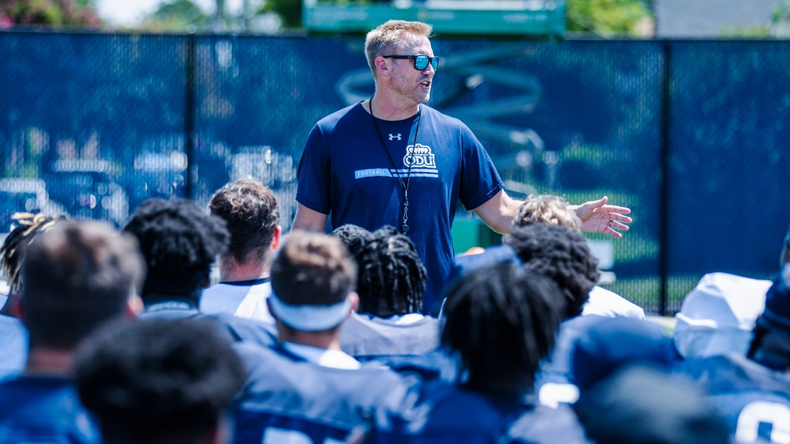 ODU football's steady progression to the opening kickoff | 13newsnow.com