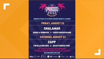Virginia Beach Funk Fest Beach Party 2025 lineup announced | 13newsnow.com
