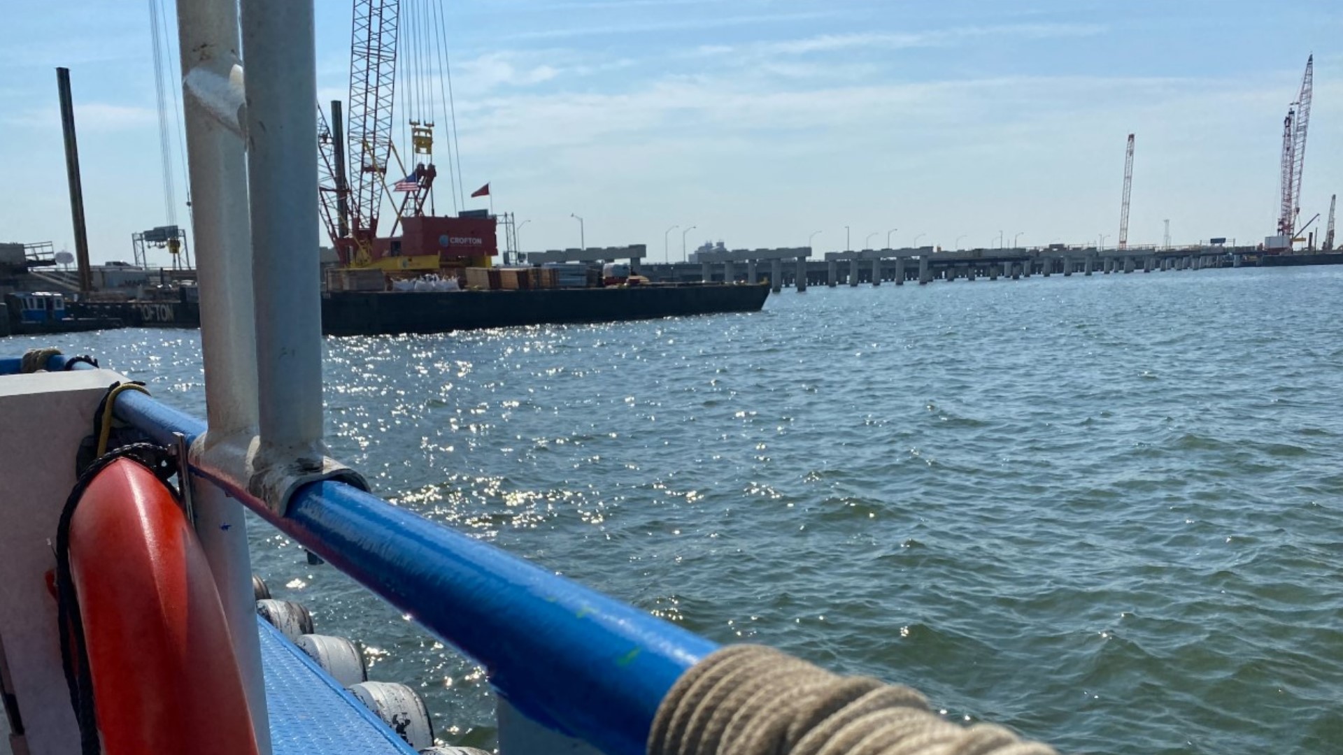 Crews make progress on HRBT Expansion Project | 13newsnow.com