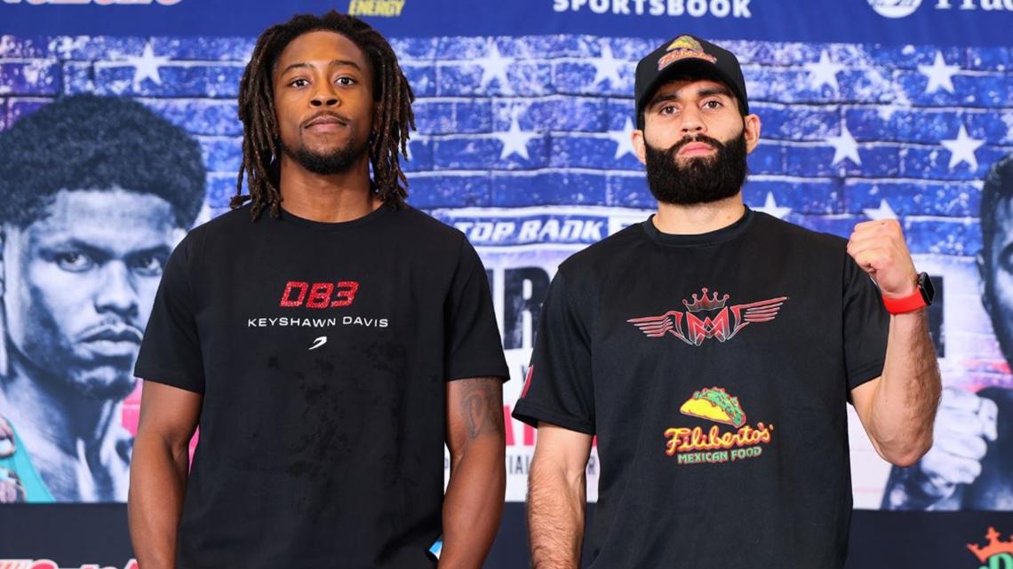 Brothers Keyshawn Davis and Kelvin Davis to box in Newark | 13newsnow.com