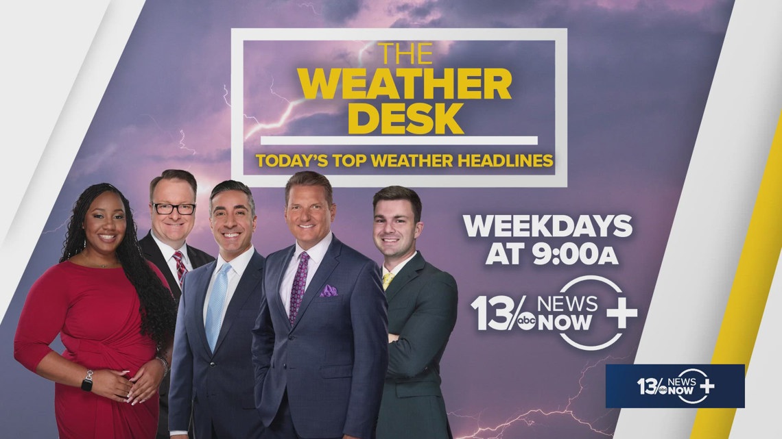 The Weather Desk: Extreme heat on East Coast, high temperature stretch ...