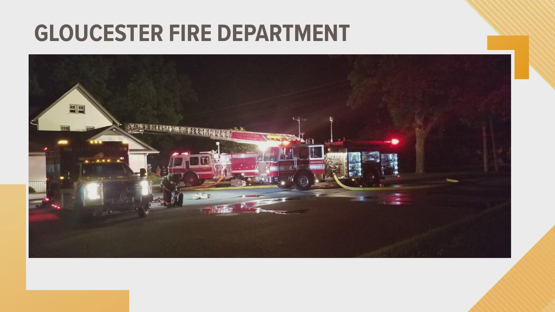 Early-morning structure fire breaks out in Gloucester | 13newsnow.com