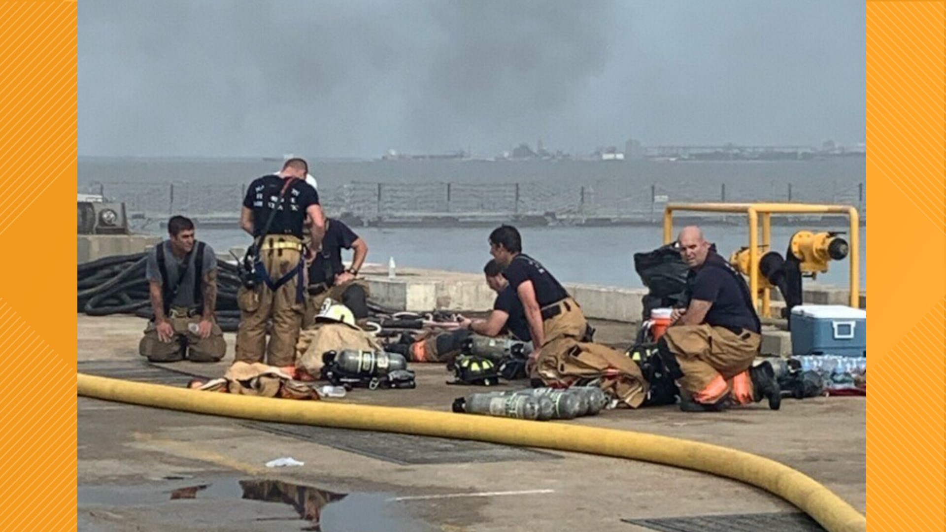 Fire on board the Spirit of Norfolk cruise yacht | 13newsnow.com