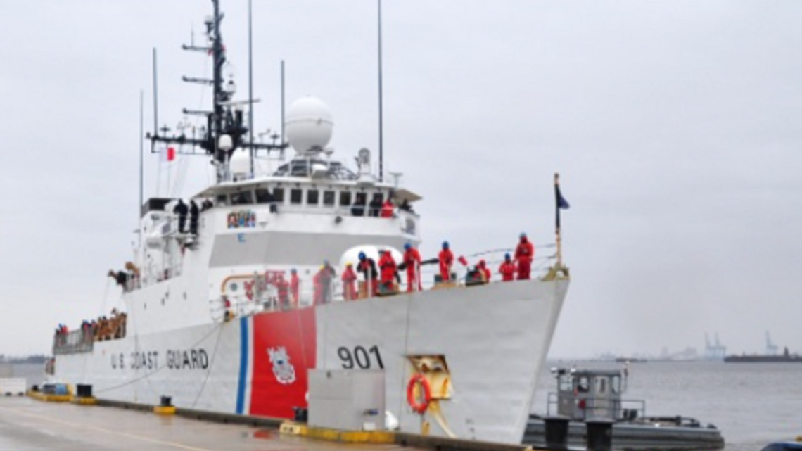 Coast Guard: 4 rescued on sinking boat 32 miles off Virginia ...