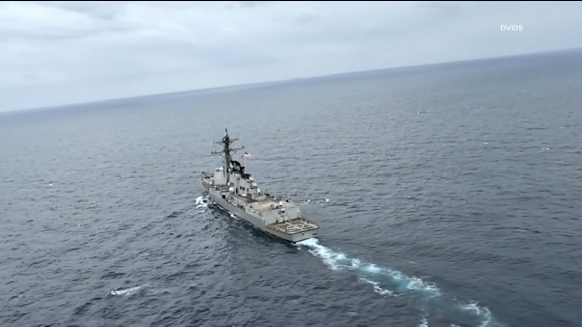 U.S. Navy warships targeted by Houthi rebels in Red Sea; Pentagon says ...