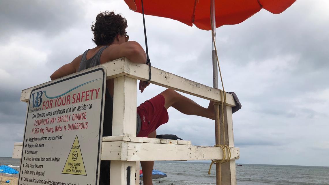 Lifeguards now on stands at the Virginia Beach oceanfront | 13newsnow.com