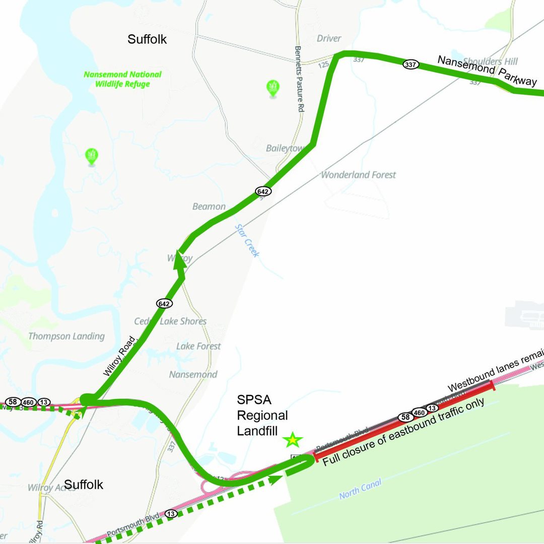 Overnight closures on Route 58 East set for final bridge beam placement ...
