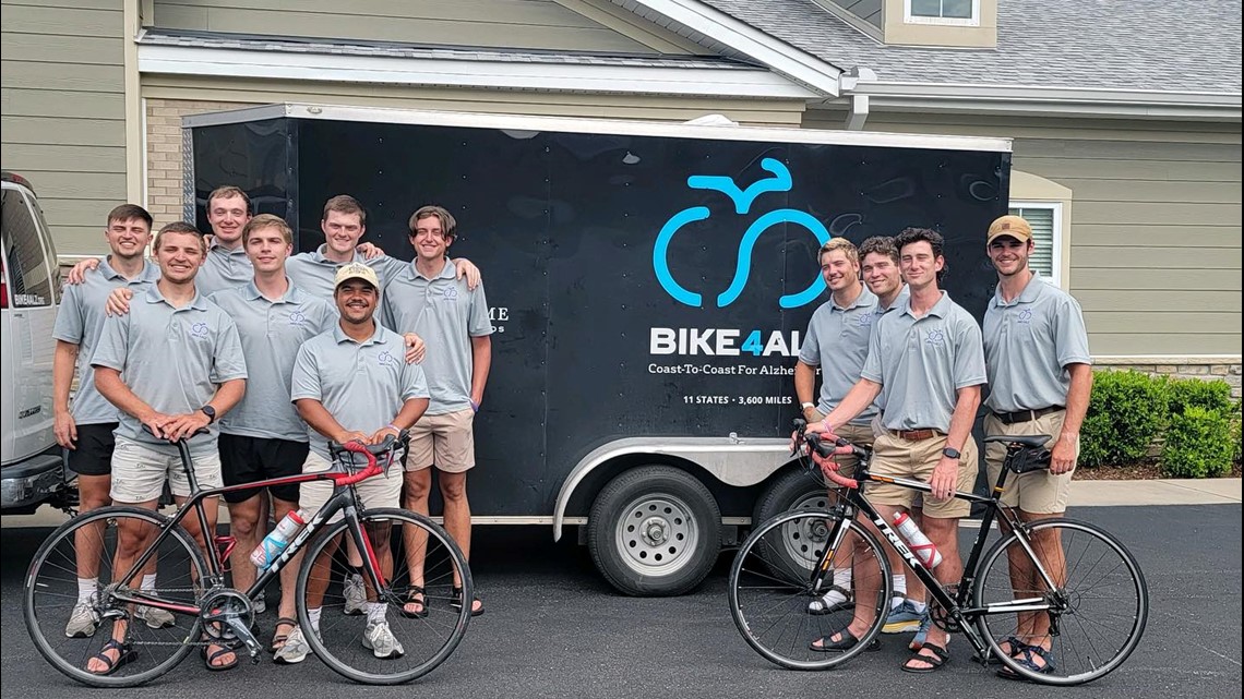 Bike4Alz Alzheimer's research charity bike ride ends in Va. Beach ...