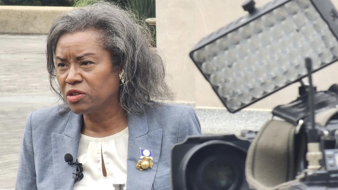 Sears addresses media after Newport News Shipbuilding visit | 13newsnow.com