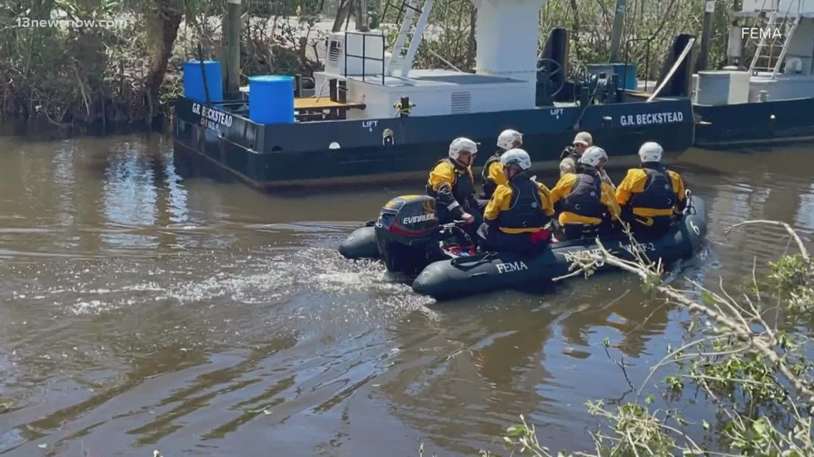 Virginia Beach-based rescue team continues mission in Fort Myers Beach ...