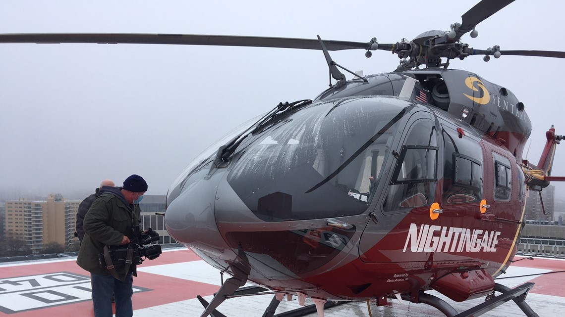 Nightingale helicopter ambulance celebrates 40 years | 13newsnow.com