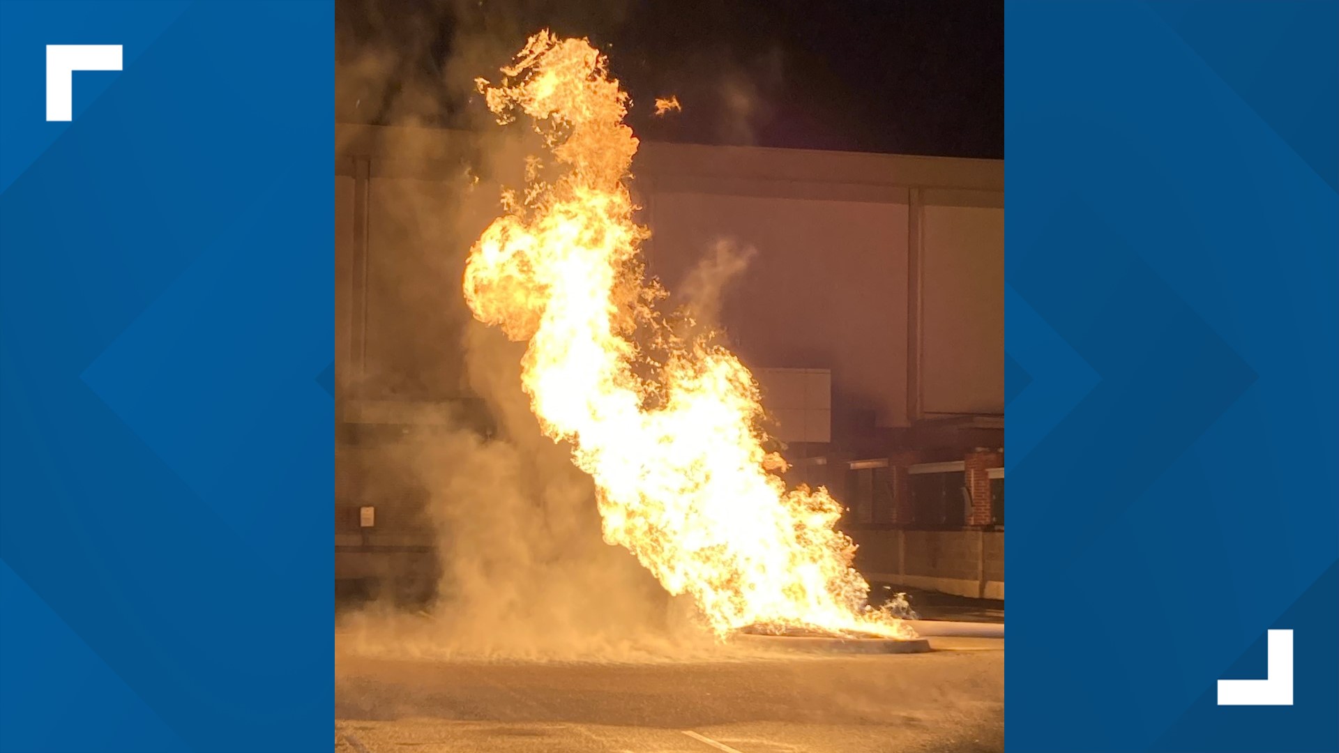 Natural gas leak causes fire in Virginia Beach | 13newsnow.com