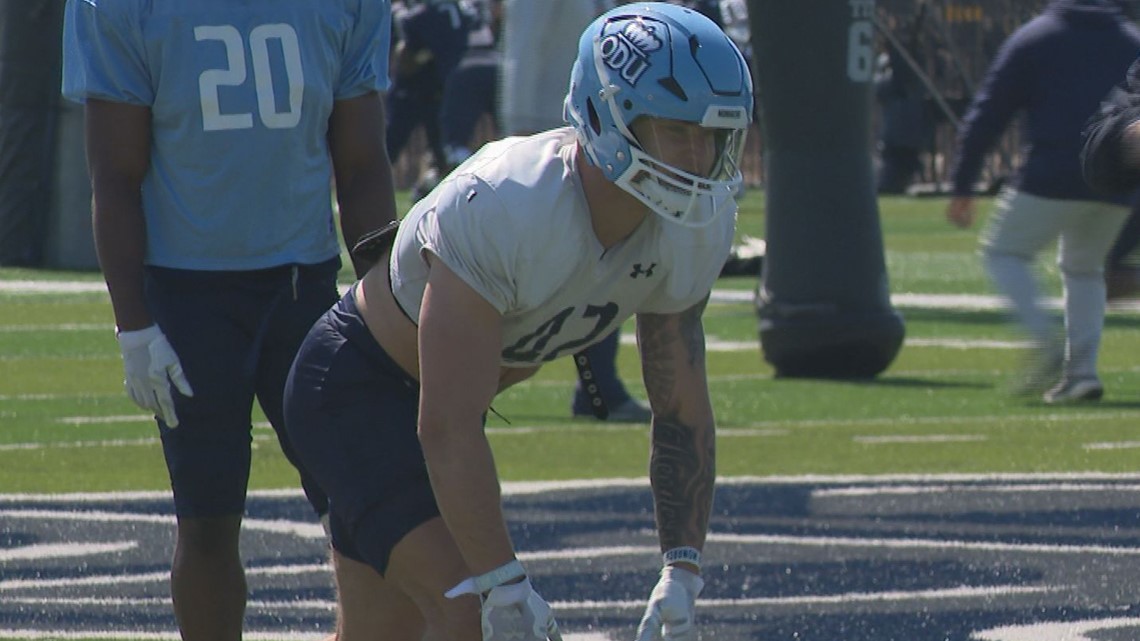 ODU linebacker Henderson ready to tackle another season | 13newsnow.com