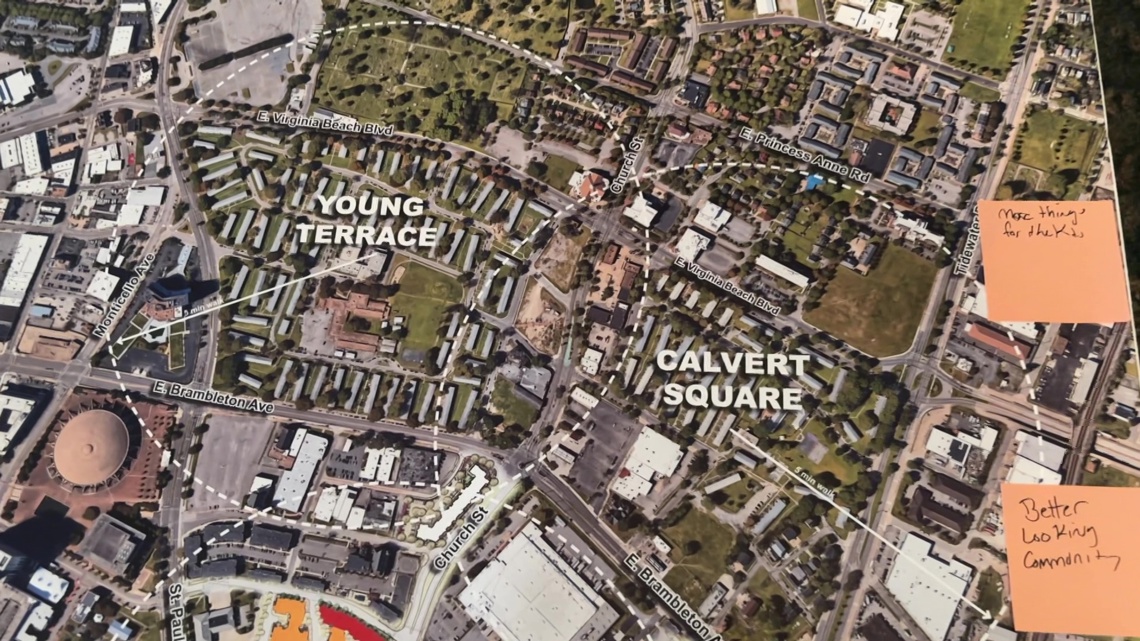 Workshop seeks feedback on improving Norfolk's Calvert Square and Young ...