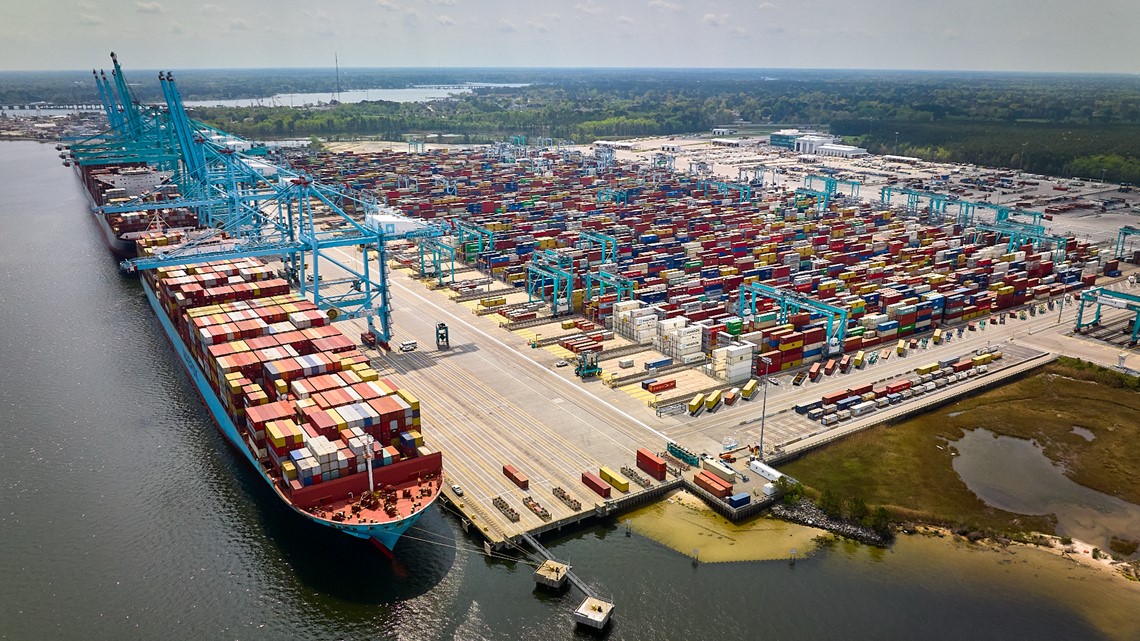 Port of Virginia 'working with ocean carriers' due for Baltimore ...