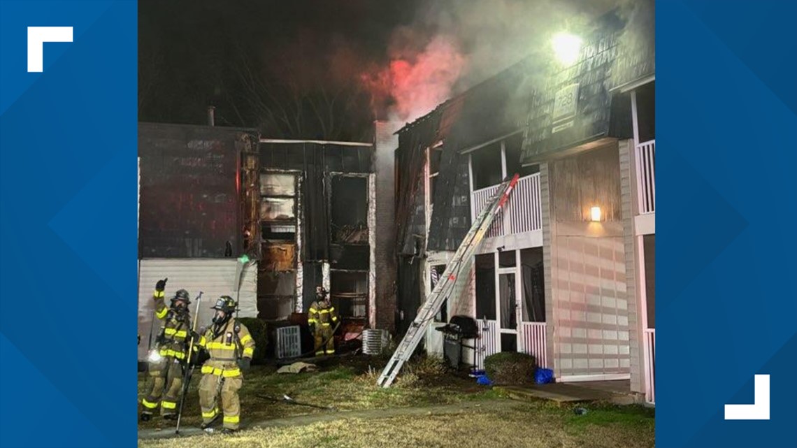 Virginia Beach crews save residents, pets from apartment fire ...