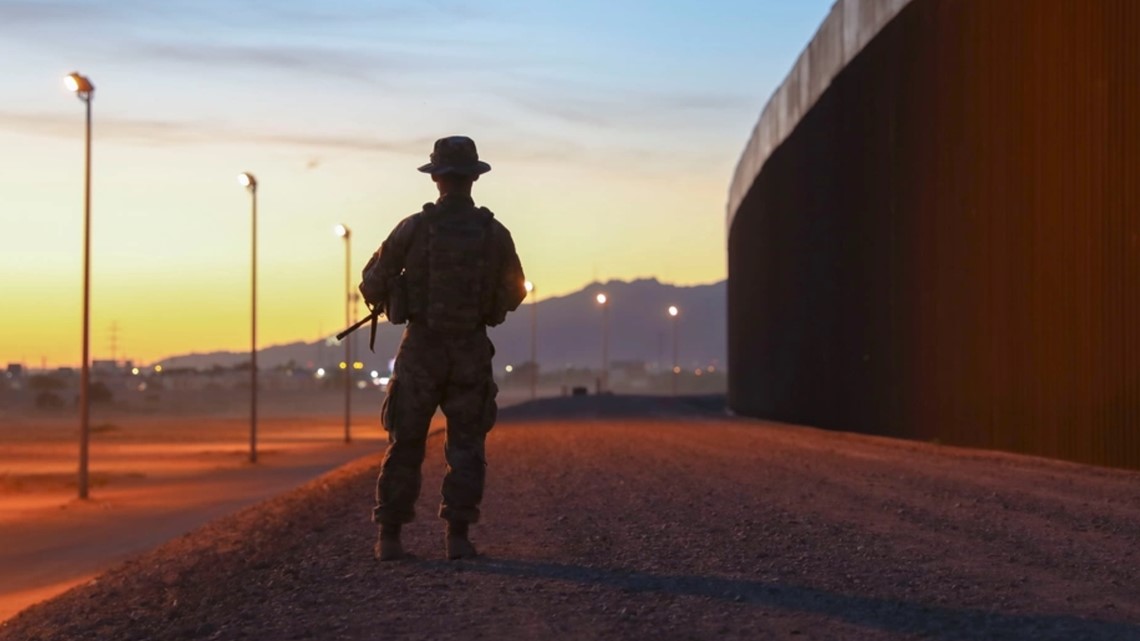 Troops arrive at U.S. Southwest border after Title 42 expires ...