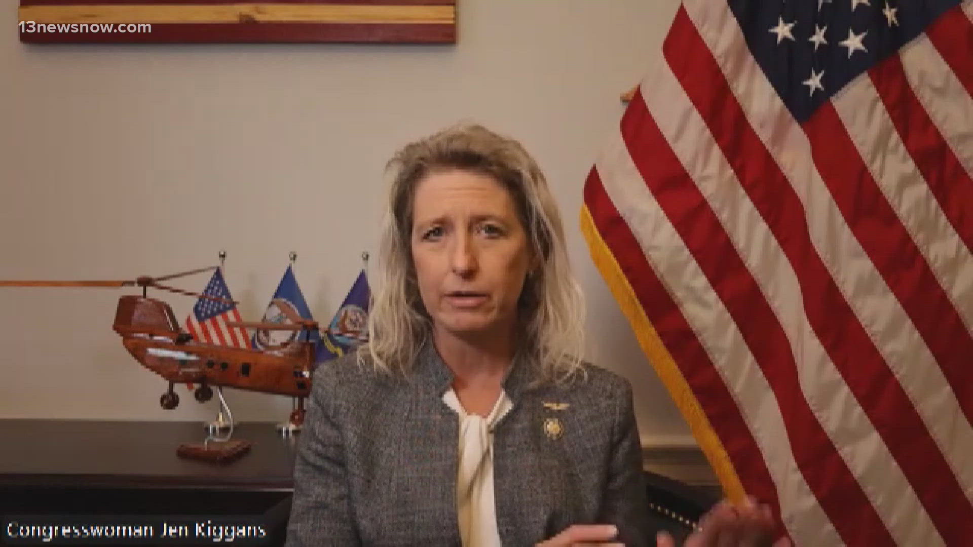 Rep. Kiggans aims to safeguard military pay amid funding deadline ...