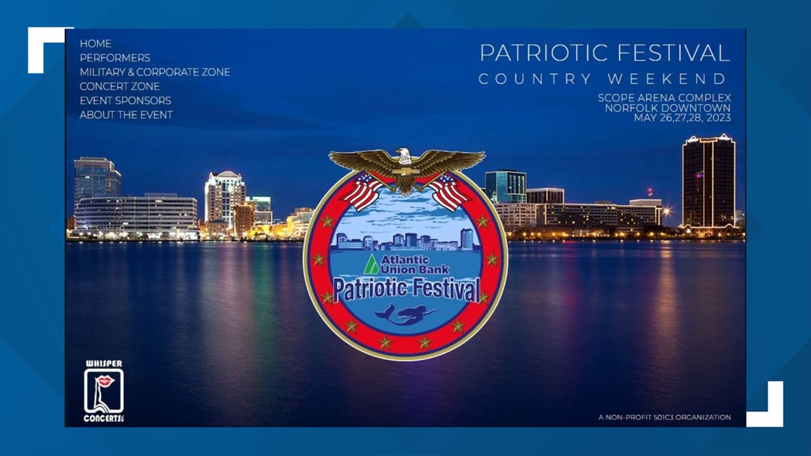 Patriotic Festival in Norfolk announces 2023 line-up | 13newsnow.com