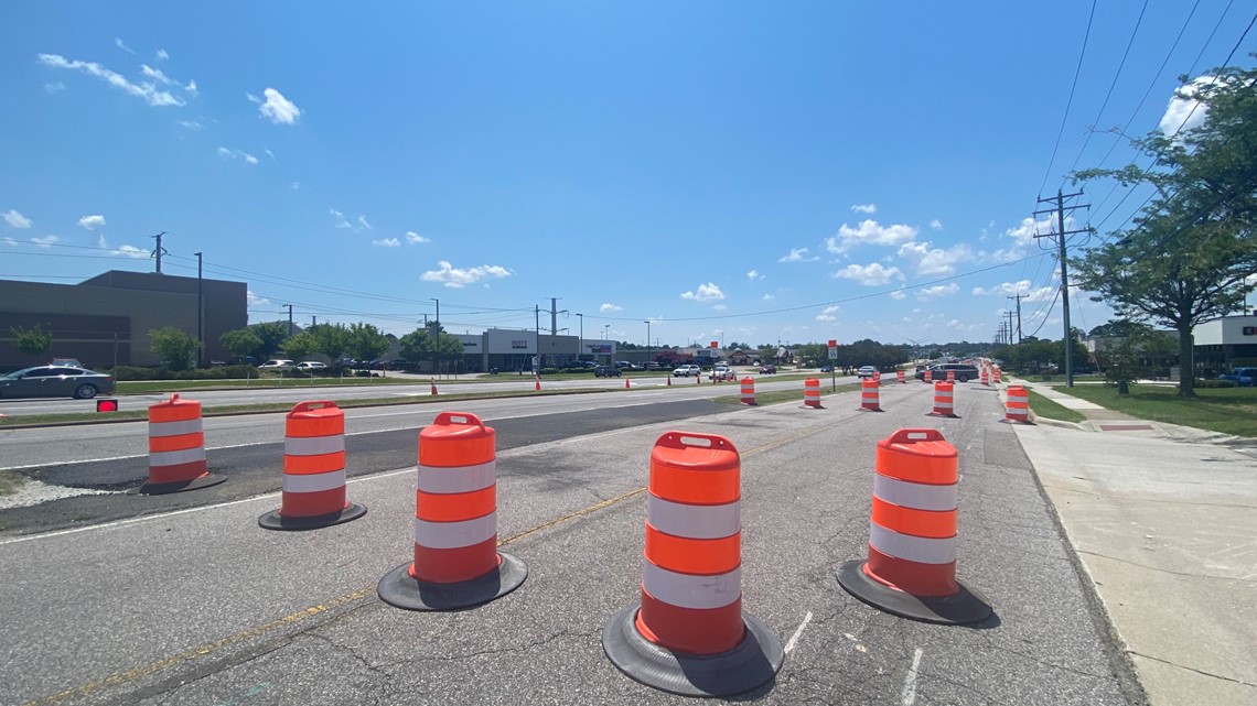 Businesses impacted as Laskin Road project continues in Virginia Beach ...
