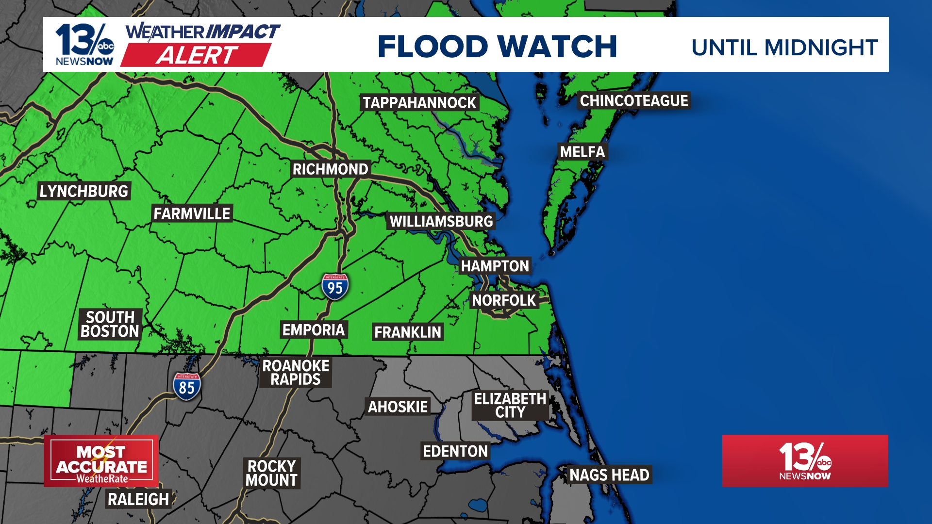 Heavy rainfall, slow-moving storms bring flash flooding chances to ...