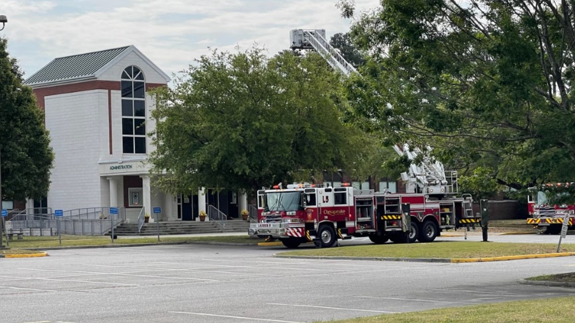 No injuries after fire at Great Bridge Middle School in Chesapeake ...