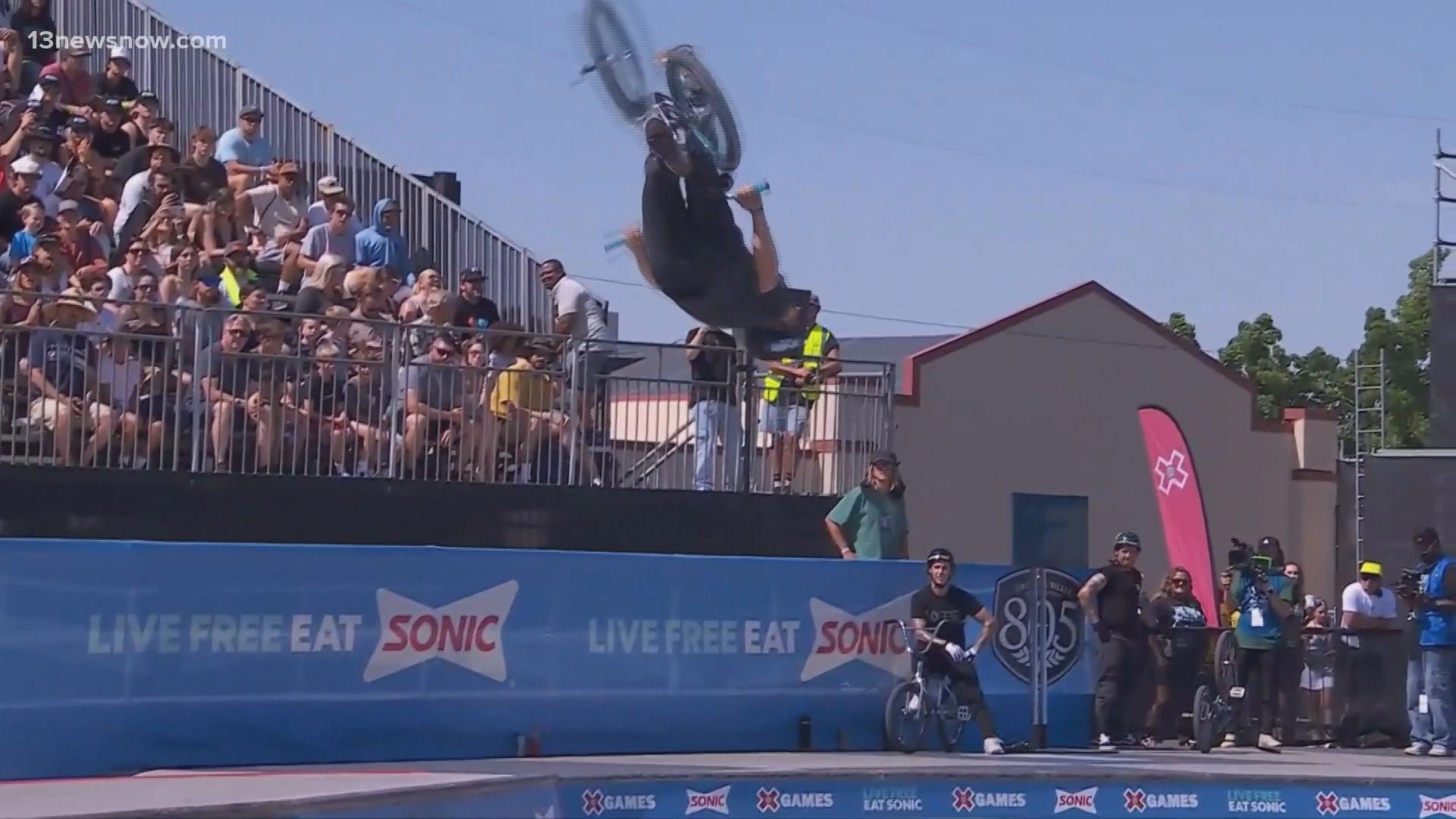 Virginia Beach’s Justin Dowell wins first X Games gold medal in BMX ...