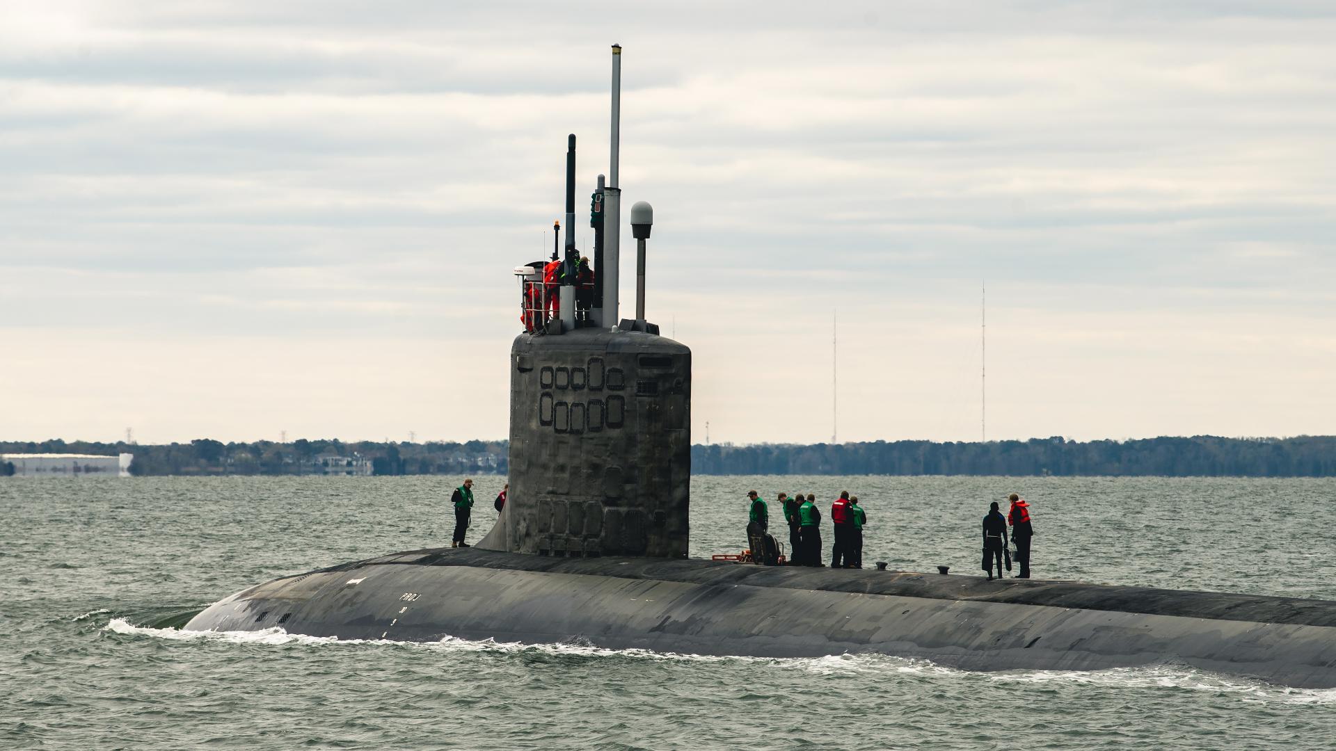 USS New Jersey returns to Navy after maintenance at Newport News ...