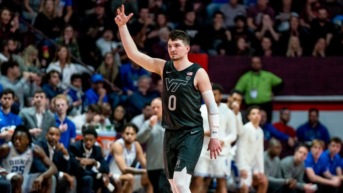Cattoor announces he's returning to Va. Tech for 5th year | 13newsnow.com