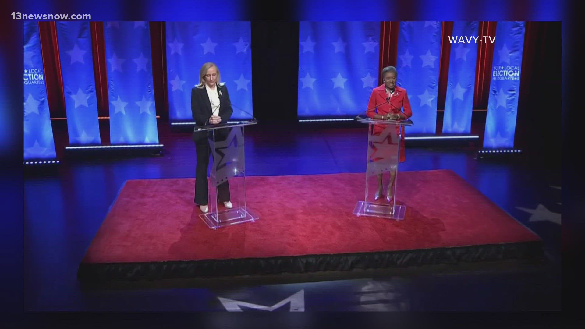 Spanberger and Earle-Sears clash in Virginia governor debate ...