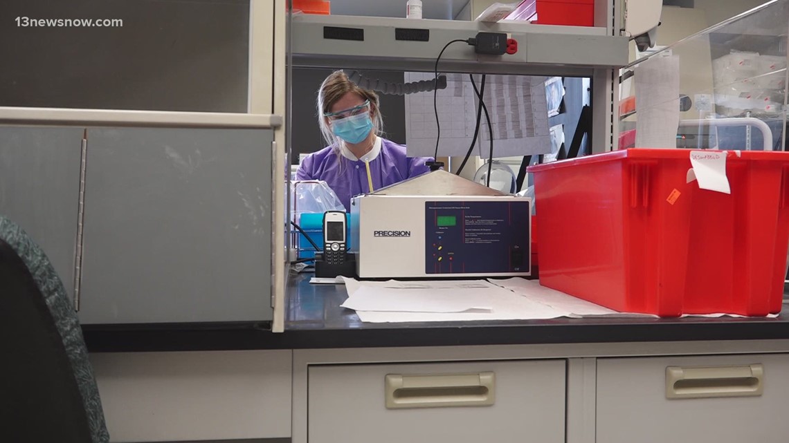 Sentara Norfolk General Hospital coronavirus testing lab shares 'inside ...
