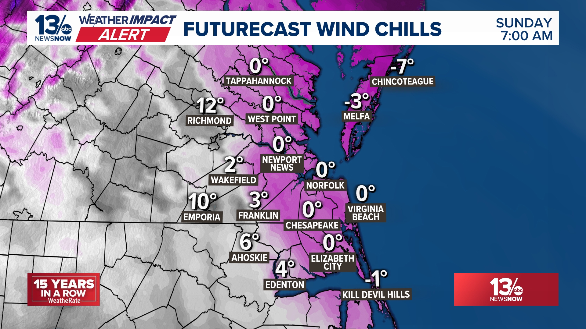 Have all 50 states seen temperatures below zero? | 13newsnow.com