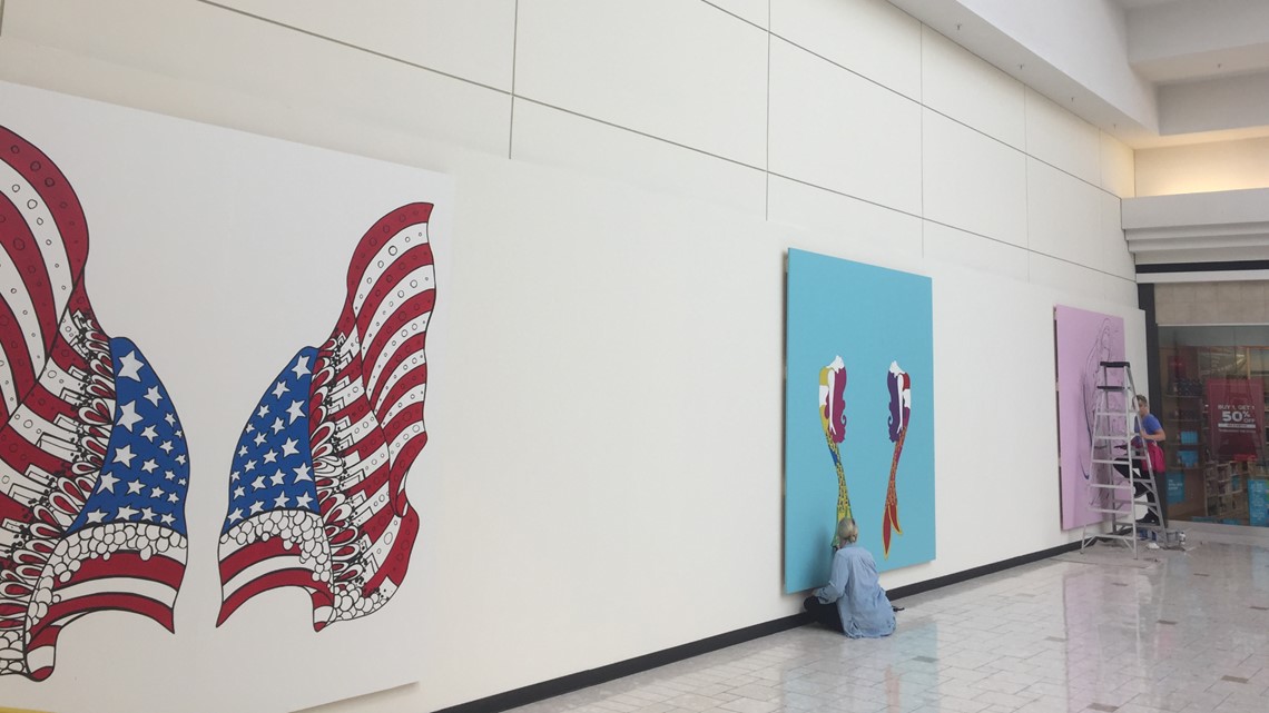 Three artists selected to create mall murals at MacArthur Center ...