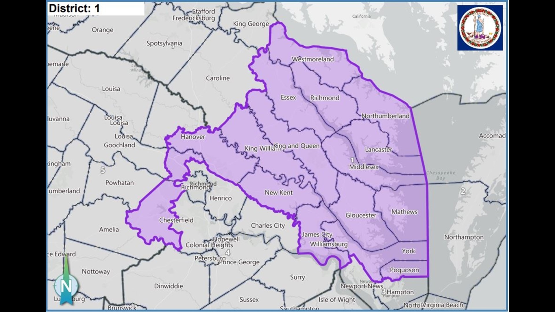 Virginia House elections 2022 | Find your congressional district ...